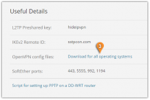 How to download OpenVPN Config Files | HideIPVPN